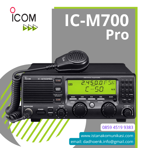 Radio SSB Radio Rig Icom IC-M700 Pro | Istana Komunikasi