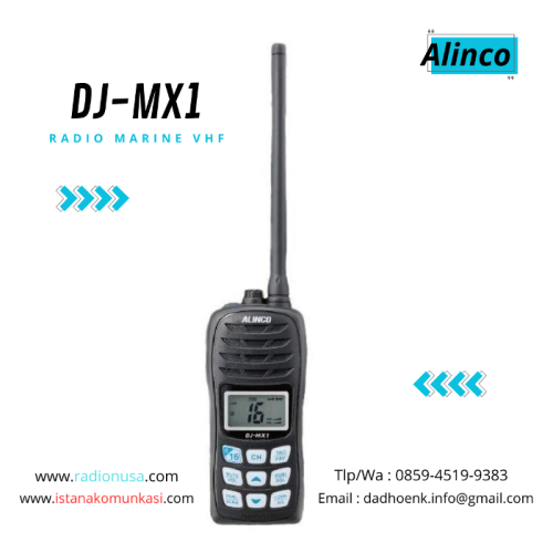 HT Alinco DJ-MX1 | Istana Komunikasi