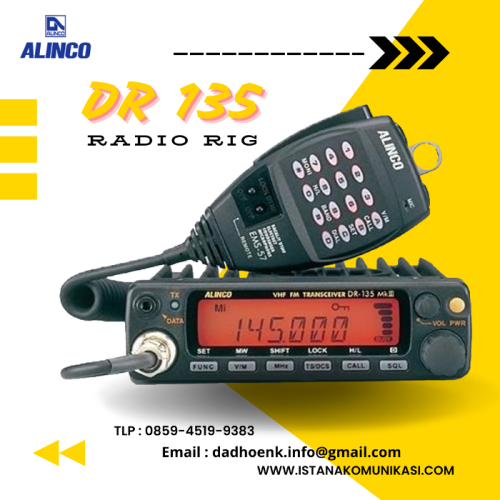 Alinco DR135 Radio Rig | Istana Komunikasi