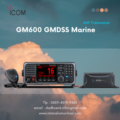 iCOM GM600 GMDSS | Tranceiver | Istana Komunikasi