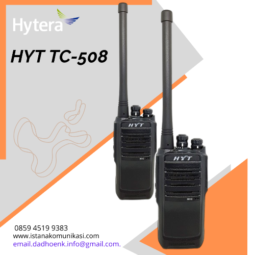 HT Hytera HYT TC-508 | Istana Komunikasi
