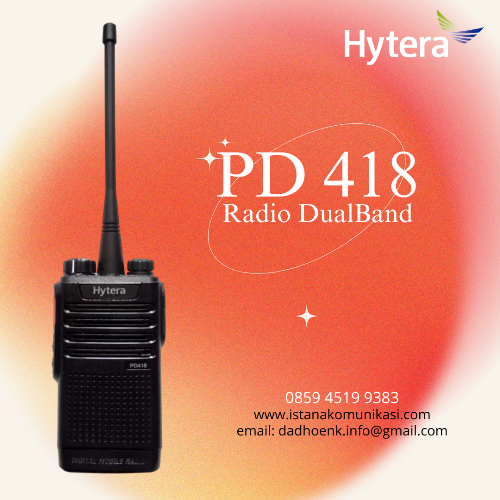 HT Hytera PD418 | Istana Komunikasi
