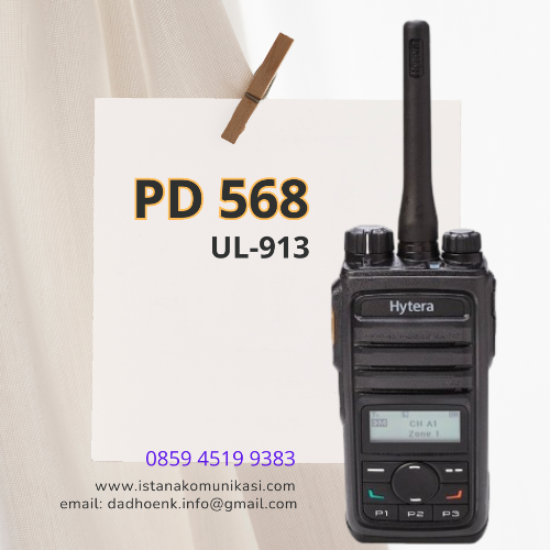 HT Hytera PD568 UL-913 | Istana Komunikasi