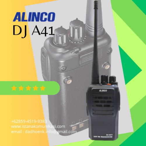 HT Alinco DJ-A41 | Istana Komunikasi