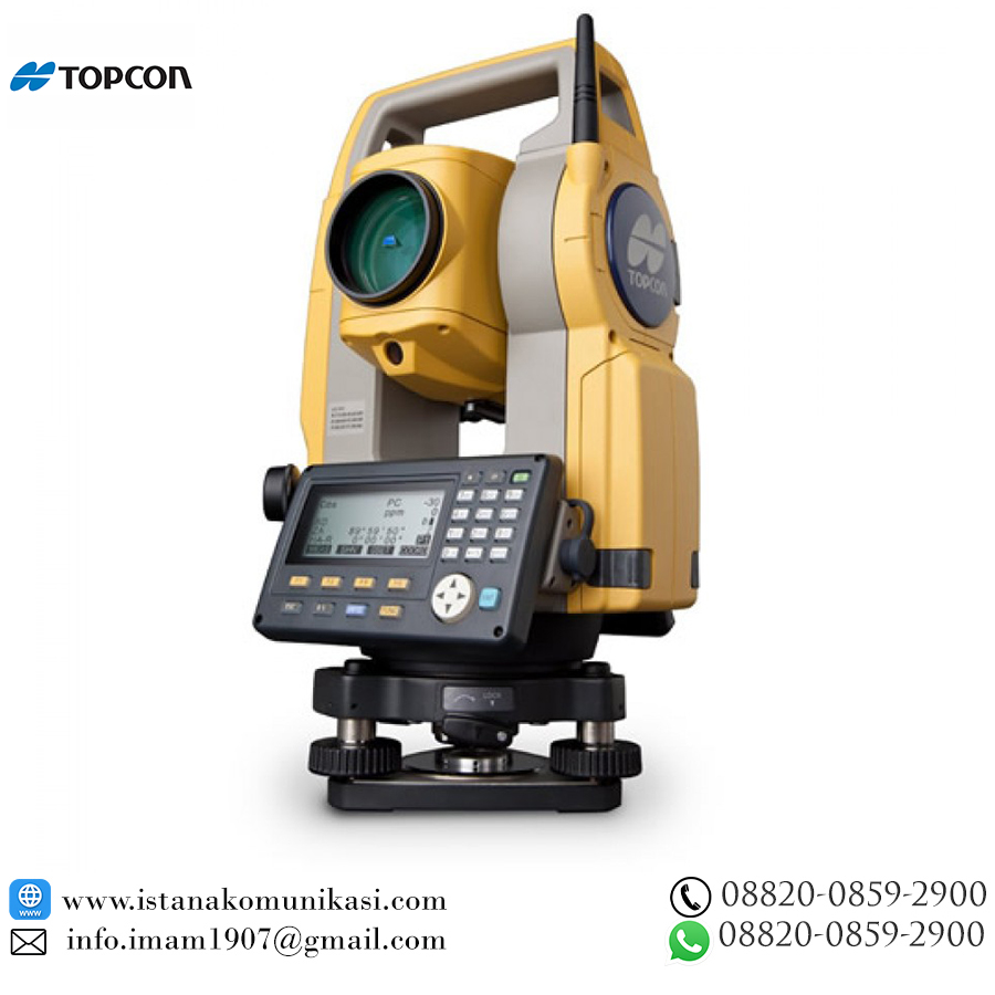 Total Station Topcon OS-105, 5″ Reflectorless | Istana Komunikasi