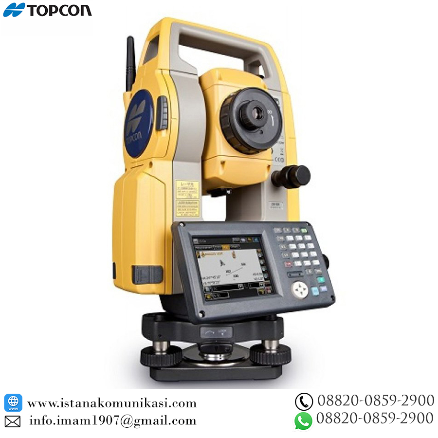 Total Station Topcon OS-105, 5″ Reflectorless | Istana Komunikasi